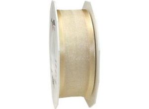 4009236003287 - PRAESENT Organza 4834025-004 Créme 40 mm x 25 m 2 Stück