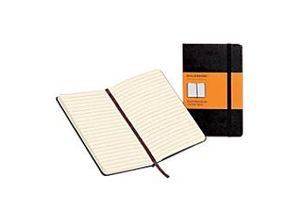 9788883707223 - Notizbuch Classic Collection 707223 schwarz A4 liniert 70g 96 Blatt 192 Seiten mit Gummiband 9788883707223 MOLESKINE