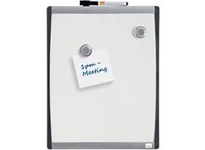 5028252344388 - Small Wandmontierbares Magnetisches Whiteboard 1903779 Lackierter Stahlbogenrahmen 280 x 335 mm Weiß