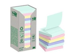 4054596926738 - Post-it Z-Haftnotizen 76 x 76 mm Sortiert 100 Blatt 16 Stück