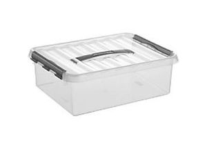 4012086024340 - Aufbewahrungsbox H6160202 10 L Transparent Polypropylen 40 x 30 x 11 cm 6 Stück