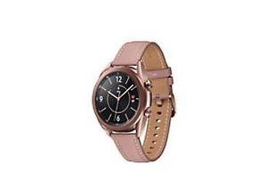 8806090537219 - SAMSUNG Galaxy Watch 3 41 mm LTE & Bluetooth Smartwatch Edelstahl Echtleder Größe S M (130 - 190 mm) Mystic Bronze Pink