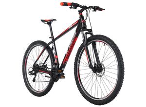 4250547531710 - KS Cycling Mountainbike Hardtail 29 Morzine schwarz-rot 53 cm