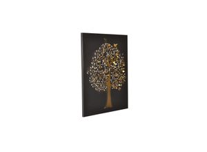 4046884067643 - Wanddekoobjekt HOFMANN LIVING AND MORE Wandbild Wanddekoobjekte Gr B H T 51 cm x 64 cm x 2 cm schwarz Wanddekoration