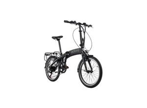 4250547532243 - Alu E-Faltrad 20 Cologne E-Bike schwarz 250 Watt Li-Ion 36V 10 Ah 6-Gang