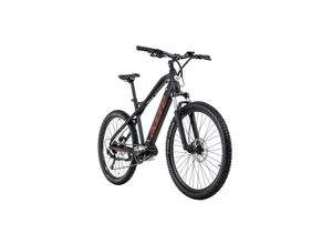 4250547530553 - Alu MTB Pedelec 275 Xpose E-Bike Mittelmotor Schwarz-Rot 250 Watt Li-Ion 36V 14 Ah 504 Wh 9 Gänge