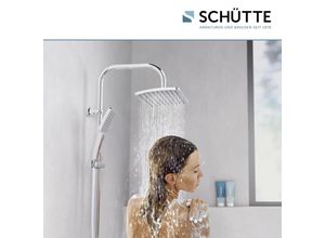 4008431606606 - - Duschset mallorca Regendusche ohne Armatur Duschsystem mit Kopfbrause und Handbrause Duschbrause Dusche Chrom - Chrom