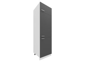 4051814423239 - Küchenschrank Maße ca H 207 x B 60 x T 57 cm Hochschrank Küchenmöbel - Esilo