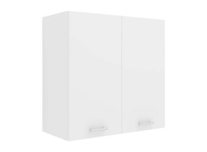 4051814423062 - Küchenschrank hängend Maße ca H 60 x B 60 x T 31 cm Hängeschrank mit zwei Fächern Küchenmöbel – Esilo