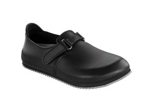 4052001247621 - Clog Linz Superlauf Naturleder schwarz normal Größe 39 - Birkenstock