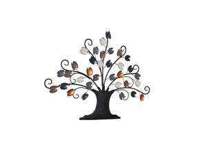 4046884076850 - Möbel Direkt Online - Dekorativer Baum Sonja als Wandschmuck aus Metall 76 cm breit