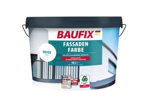 4014505044823 - Fassadenfarbe 10 l - weiß - Baufix