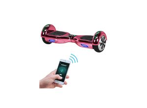 4056551038944 - W1 Hoverboard für Erwachsene und Kinder 65 Zoll Self-Balance Bluetooth App 700 Watt LEDs (Pink Chrom)