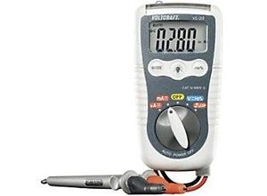 4016138808100 - Voltcraft Tragbares Multimeter VC-20 Stromversorgung Batterie Test Typ Spannung Strom Widerstand Frequenz Kapazität