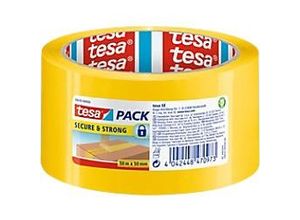 4042448470973 - tesa Sicherheitssiegelband tesapack® secure & strong VE 36 Rollen gelb Bandbreite 50 mm