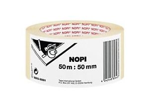 4042448806437 - Kreppband NOPI 55513 Chamois 50 mm (B) x 50 m (L) Krepppapier