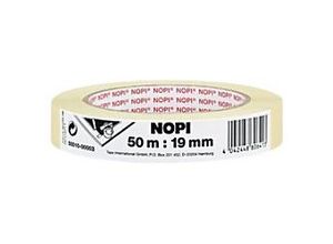 4042448806413 - Kreppband 55510-00003 19mm x 50m beige ablösbar 4042448806413 Nopi