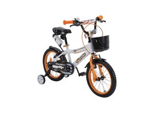 4056551038616 - Actionbikes Kinderfahrrad Timson 16 Zoll V-Brake-Bremsen höhenverstellbar Stützräder Korb