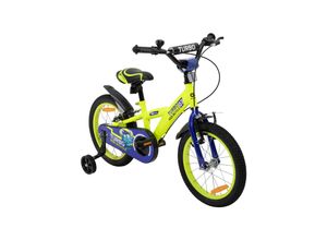 4056551180049 - Actionbikes Kinderfahrrad Turbo 16 Zoll Stützräder V-Brake-Bremsen Lenker- Kettenschutz Klingel