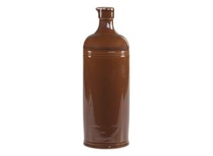 5712750289684 - Chic Antique Alte französische Flasche mokka H265 Ø9 cm antik mokka