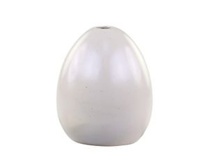 5712750334377 - Chic Antique Vase Osterei H11 x Ø9 cm hell latte