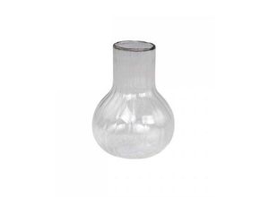 5712750245963 - Chic Antique Kleine Vase in Kolbenglasform H75 D6 cm klar