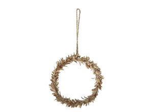 5711173247141 - Ornament Kranz Villads gold Ø18 cm gold