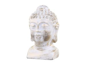 5712750334889 - Chic Antique Vittel Buddha mit Gold Muster H26 x L135 x B13 cm creme