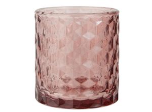 5709898278366 - Kerzenhalter für Teelicht farbig Glas malva