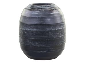 5712750325764 - Chic Antique Vase Limoux aus Keramik Ø14 x H185 cm antik schwarz