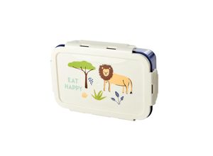 5708315195491 - RICE Lunchbox Jungle Animals Löwe Blau