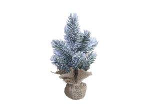 5712750279364 - Chic Antique Fleur Fichtenbaum mit Kunstschnee künstlicher Tannenbaum H 20 cm grün