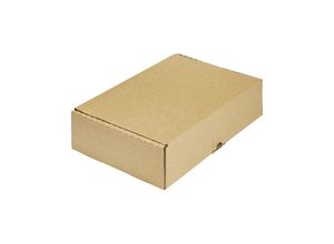 4251924701436 - Klappbox 1-wellig braun Innenmaße 180 x 110 x 45 mm VE 25 Stk ab 20 VE