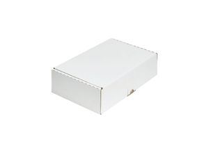 8057711832651 - Klappbox 1-wellig weiß Innenmaße 150 x 150 x 50 mm VE 25 Stk ab 20 VE