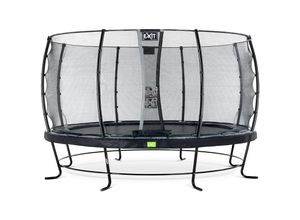 8719743250819 - Exit Toys - exit Elegant Trampolin ø427cm mit Economy Sicherheitsnetz - schwarz - Schwarz