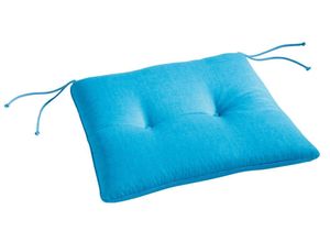 4043153083076 - BEST Gartenmöbelauflage Stuhlauflage 45x46 42x5cm D1360 Blau