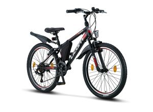 4260647780284 - Licorne Bike Guide Premium Mountainbike in 20 24 und 26 Zoll - Fahrrad für Mädchen Jungen Herren und Damen - Shimano 21 Gang-Schaltung Kinderfahrrad Kinder