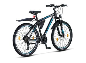 4260647780789 - Licorne Bike Effect Premium Mountainbike in 26 275 und 29 Zoll - Fahrrad für Jungen Mädchen Herren und Damen - Shimano 21 Gang-Schaltung - Herrenrad