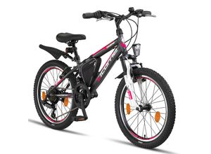 4260647781717 - Licorne Bike Guide Premium Mountainbike in 20 24 und 26 Zoll - Fahrrad für Mädchen Jungen Herren und Damen - Shimano 21 Gang-Schaltung Kinderfahrrad Kinder