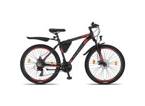 4260647780888 - Licorne Bike Effect Premium Mountainbike in 26 275 und 29 Zoll - Fahrrad für Jungen Mädchen Herren und Damen - Shimano 21 Gang-Schaltung - Herrenrad