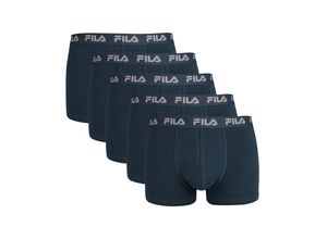 8300958416093 - FILA Boxershort 5er Pack Herren Baumwolle blau