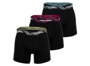 4251115790966 - Happy Shorts Herren Boxershort Mehrfarbig