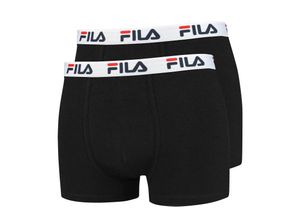 8300958204225 - FILA Boxershort 2er Pack Herren Baumwolle schwarz