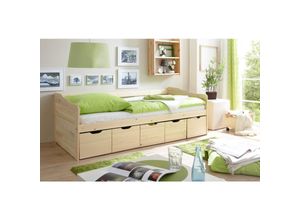 4250393877284 - Ticaa Sofabett mit Schubkästen Maria Natur