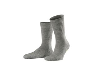 4043876907277 - Socken Herren Schurwolle grau Uni & Uninah