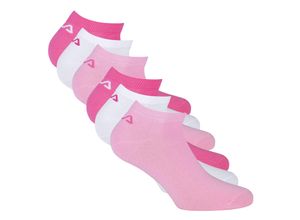 4260702683505 - FILA Socken 6er Pack Damen Baumwolle pink