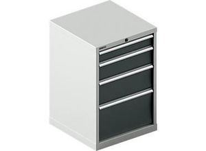 4051273654182 - Select Schubladenschrank 27-27 4 Schubl bis 200 kg B 564 x T 572 x H 850 mm enzianblau enzianblau