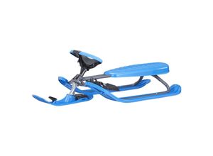 7318682322468 - Lenkschlitten Snowracer Curve (Farbe graphite blau)