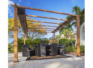 Image of Paragon Outdoor Pavillon Florida ca. 12,25 m² Holzoptik