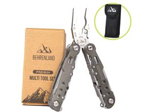 4250862914953 - Behrenland Multitool Zange - 11in1 Werkzeug Survival Kit Geschenkidee für Papa